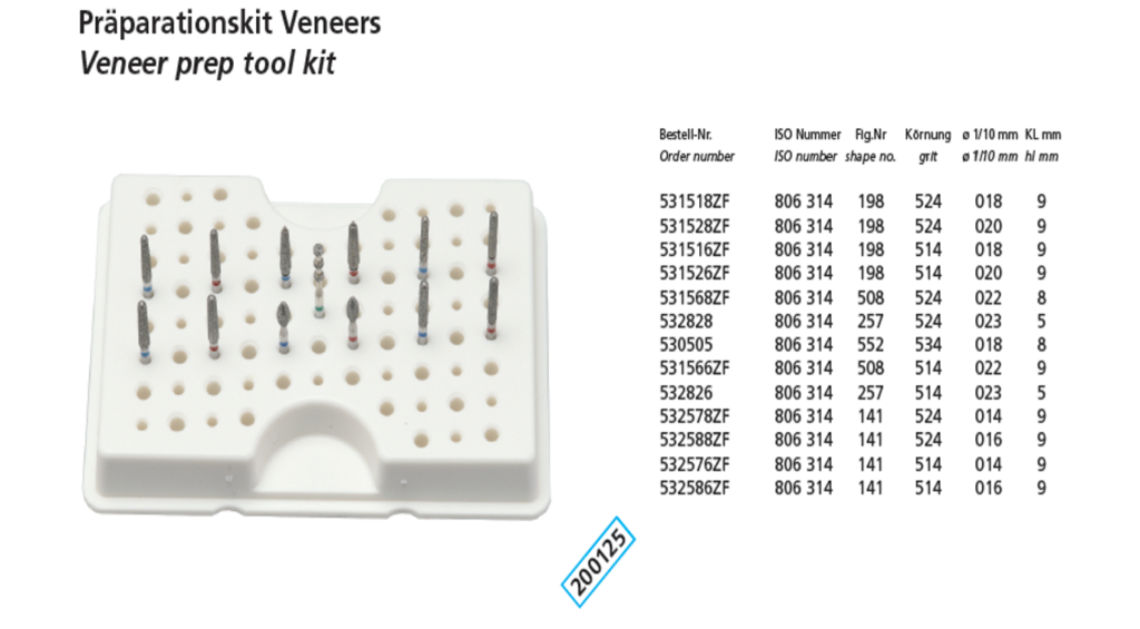 Veneer prep Tool Kit | Paytekht Company